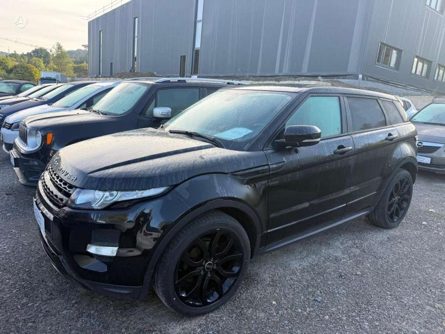 Melns Land Rover Range Rover Evoque 2012 Kauņa, ar dzinēja tilpumu 2.18 L un nobraukumu 208 tūkst. km par 10500 €, foto 3 vietnē AUTOMOTO.COM.LV