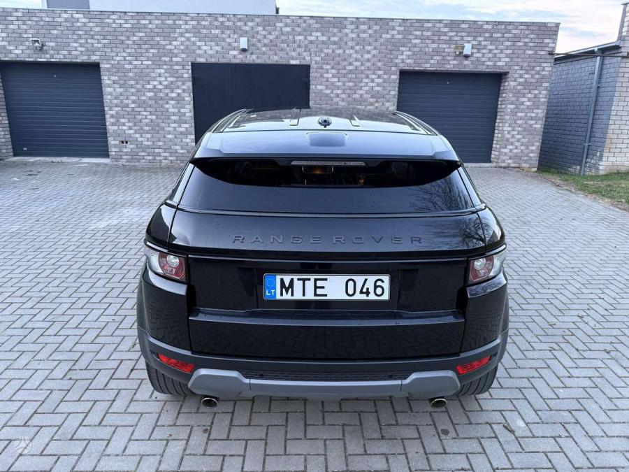 Melns Land Rover Range Rover Evoque 2012 Kauņa, ar dzinēja tilpumu 2.18 L un nobraukumu 230 tūkst. km par 8500 €, foto 5 vietnē AUTOMOTO.COM.LV