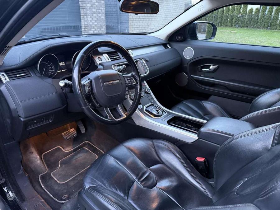 Melns Land Rover Range Rover Evoque 2012 Kauņa, ar dzinēja tilpumu 2.18 L un nobraukumu 230 tūkst. km par 8500 €, foto 7 vietnē AUTOMOTO.COM.LV