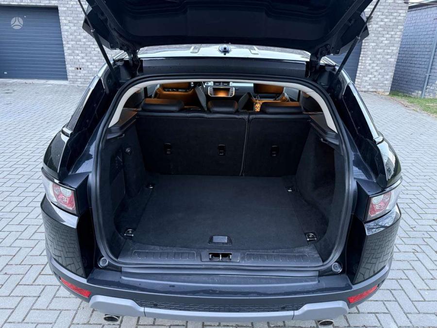 Melns Land Rover Range Rover Evoque 2012 Kauņa, ar dzinēja tilpumu 2.18 L un nobraukumu 230 tūkst. km par 8500 €, foto 13 vietnē AUTOMOTO.COM.LV