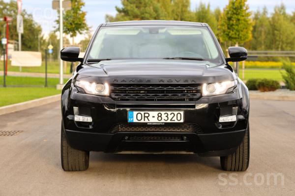 Melns Land Rover Range Rover Evoque 2012 Jelgava, ar dzinēja tilpumu 2.20 L un nobraukumu 0 tūkst. km par 11750 €, foto 3 vietnē AUTOMOTO.COM.LV