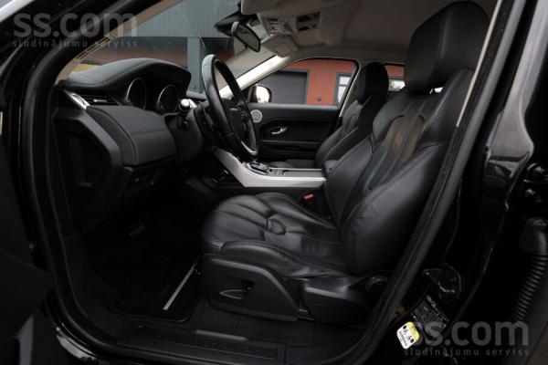 Melns Land Rover Range Rover Evoque 2012 Jelgava, ar dzinēja tilpumu 2.20 L un nobraukumu 0 tūkst. km par 11750 €, foto 8 vietnē AUTOMOTO.COM.LV