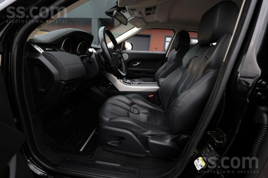 Melns Land Rover Range Rover Evoque 2012 Jelgava, ar dzinēja tilpumu 2.20 L un nobraukumu 0 tūkst. km par 11750 €, foto 8 vietnē AUTOMOTO.COM.LV