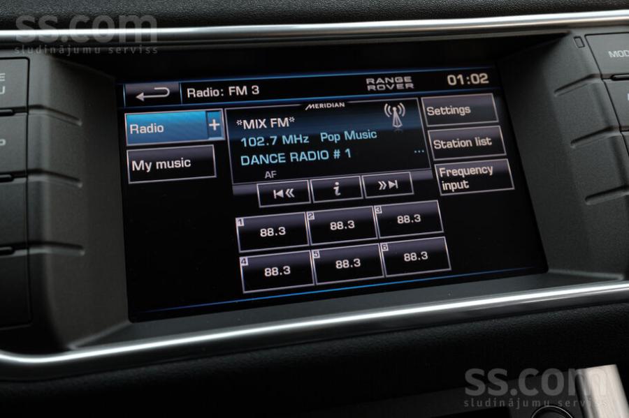 Melns Land Rover Range Rover Evoque 2012 Jelgava, ar dzinēja tilpumu 2.20 L un nobraukumu 0 tūkst. km par 11750 €, foto 16 vietnē AUTOMOTO.COM.LV