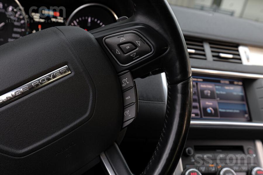Melns Land Rover Range Rover Evoque 2012 Jelgava, ar dzinēja tilpumu 2.20 L un nobraukumu 0 tūkst. km par 11750 €, foto 21 vietnē AUTOMOTO.COM.LV