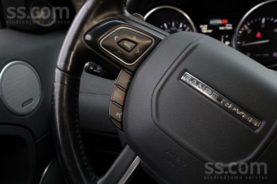 Melns Land Rover Range Rover Evoque 2012 Jelgava, ar dzinēja tilpumu 2.20 L un nobraukumu 0 tūkst. km par 11750 €, foto 22 vietnē AUTOMOTO.COM.LV