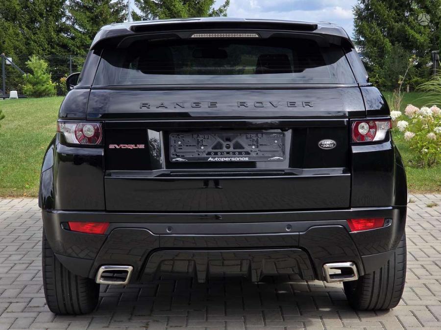 Black Land Rover Range Rover Evoque 2012 in Kaunas, with an engine capacity of 2.20 L and mileage of 260 thousand km for 10999 €, photo 8 on AUTOMOTO.COM.LV