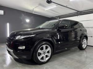 Melns Land Rover Range Rover Evoque 2013 Utena, ar dzinēja tilpumu 2.20 L un nobraukumu 200 tūkst. km par 9450 €, foto  vietnē AUTOMOTO.COM.LV