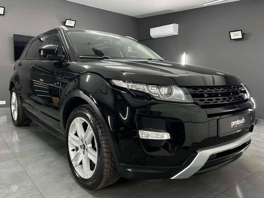 Melns Land Rover Range Rover Evoque 2013 Utena, ar dzinēja tilpumu 2.20 L un nobraukumu 200 tūkst. km par 9450 €, foto 33 vietnē AUTOMOTO.COM.LV