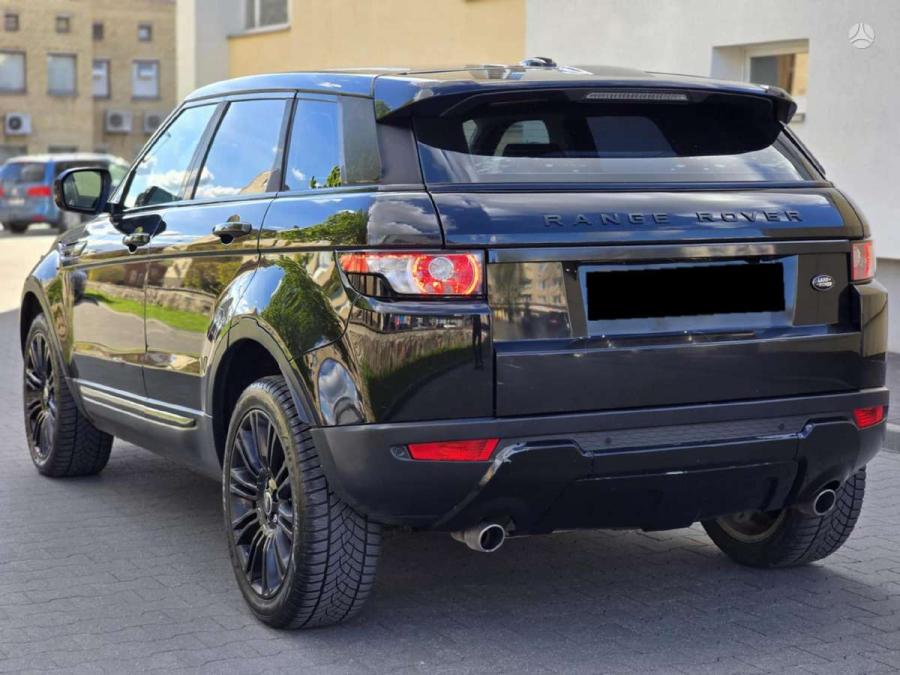 Melns Land Rover Range Rover Evoque 2013 Radviliškis, ar dzinēja tilpumu 2.18 L un nobraukumu 278 tūkst. km par 4650 €, foto 6 vietnē AUTOMOTO.COM.LV