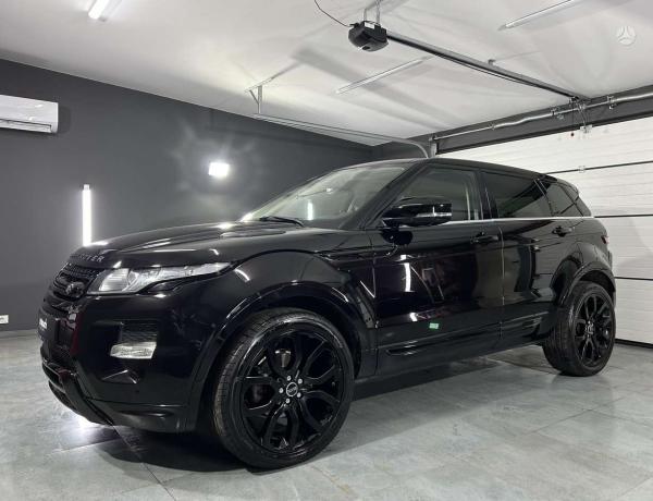 Melns Land Rover Range Rover Evoque 2013 Utena, ar dzinēja tilpumu 2.18 L un nobraukumu 222 tūkst. km par 12650 €, foto 1 vietnē AUTOMOTO.COM.LV