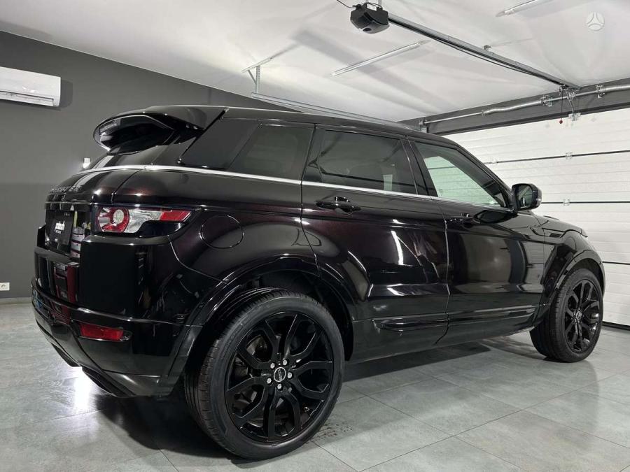 Black Land Rover Range Rover Evoque 2013 in Utena, with an engine capacity of 2.18 L and mileage of 222 thousand km for 12650 €, photo 3 on AUTOMOTO.COM.LV