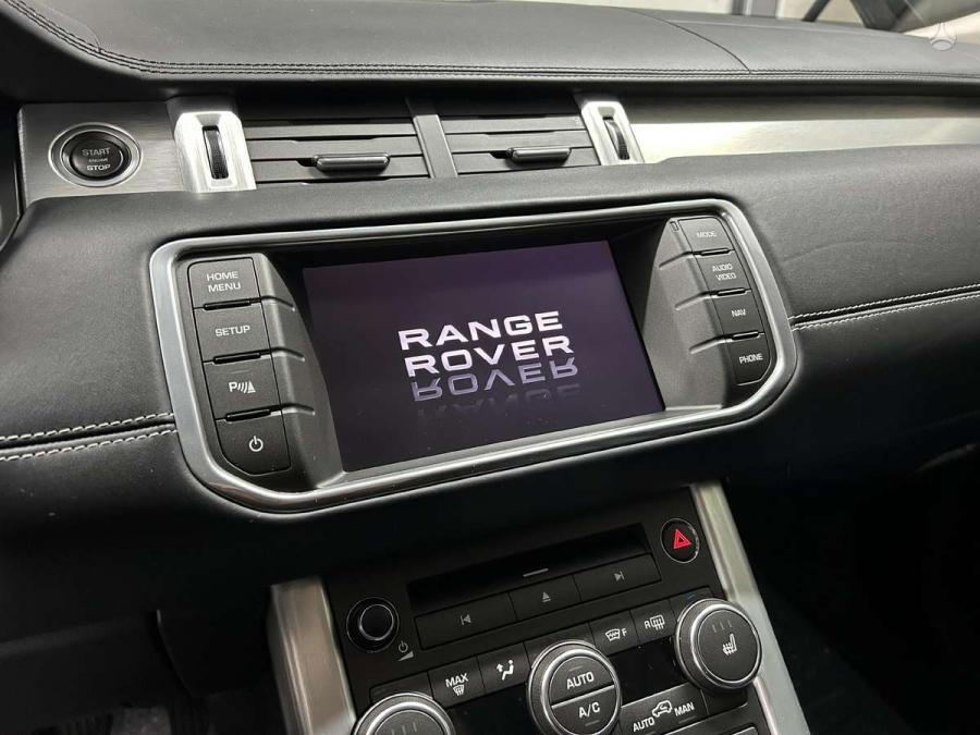 Black Land Rover Range Rover Evoque 2013 in Utena, with an engine capacity of 2.18 L and mileage of 222 thousand km for 12650 €, photo 13 on AUTOMOTO.COM.LV