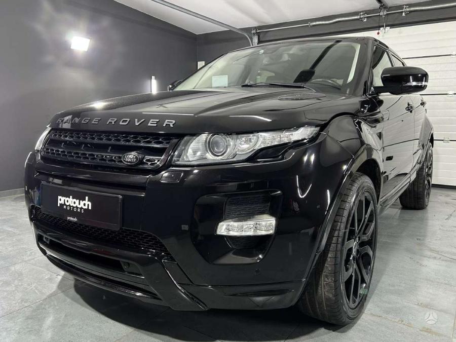 Black Land Rover Range Rover Evoque 2013 in Utena, with an engine capacity of 2.18 L and mileage of 222 thousand km for 12650 €, photo 34 on AUTOMOTO.COM.LV