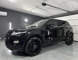 Black Land Rover Range Rover Evoque 2013 in Utena, with an engine capacity of 2.18 L and mileage of 222 thousand km for 12450 €, photo  on AUTOMOTO.COM.LV