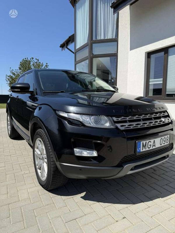 Melns Land Rover Range Rover Evoque 2013 Klaipėda, ar dzinēja tilpumu 2.18 L un nobraukumu 300 tūkst. km par 7900 €, foto 3 vietnē AUTOMOTO.COM.LV