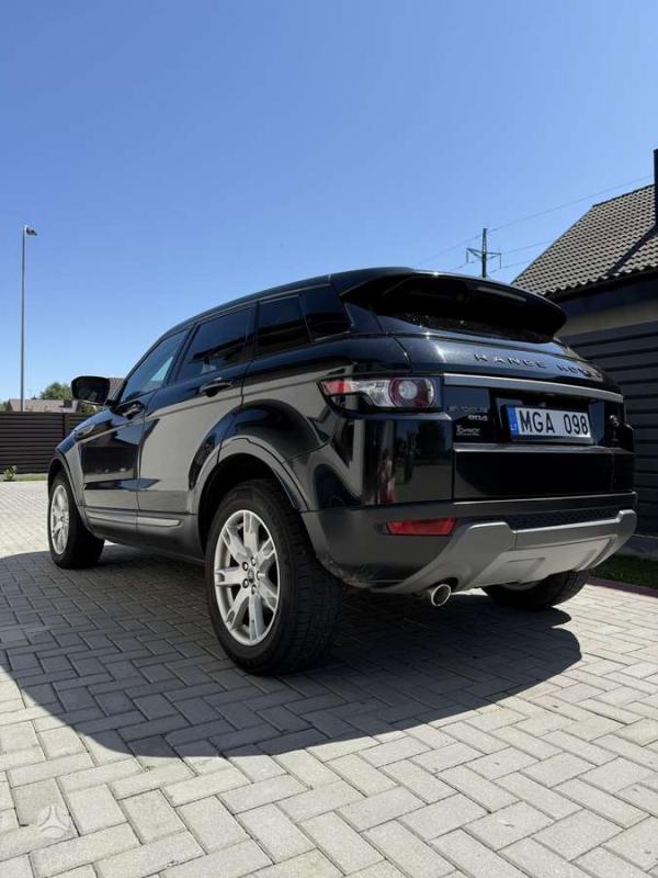 Melns Land Rover Range Rover Evoque 2013 Klaipėda, ar dzinēja tilpumu 2.18 L un nobraukumu 300 tūkst. km par 7900 €, foto 6 vietnē AUTOMOTO.COM.LV