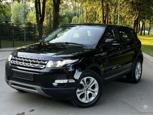 Melns Land Rover Range Rover Evoque 2013 Raseiniai, ar dzinēja tilpumu 2.18 L un nobraukumu 282 tūkst. km par 8999 €, foto  vietnē AUTOMOTO.COM.LV