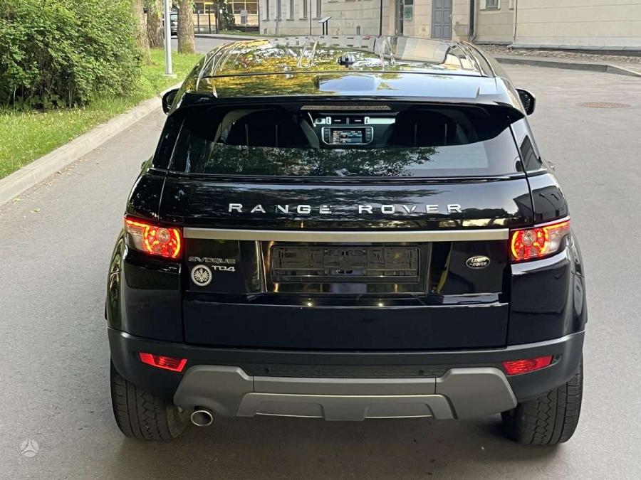 Black Land Rover Range Rover Evoque 2013 in Raseiniai, with an engine capacity of 2.18 L and mileage of 282 thousand km for 8999 €, photo 11 on AUTOMOTO.COM.LV