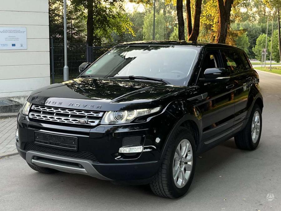 Black Land Rover Range Rover Evoque 2013 in Raseiniai, with an engine capacity of 2.18 L and mileage of 282 thousand km for 8999 €, photo 34 on AUTOMOTO.COM.LV