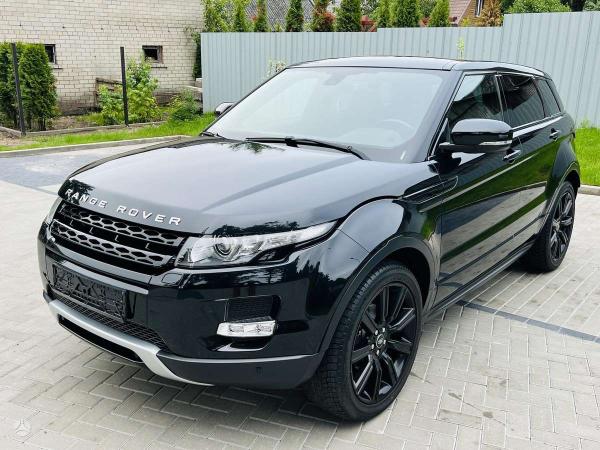 Black Land Rover Range Rover Evoque 2013 in Prienai, with an engine capacity of 2.18 L and mileage of 186 thousand km for 10999 €, photo 1 on AUTOMOTO.COM.LV