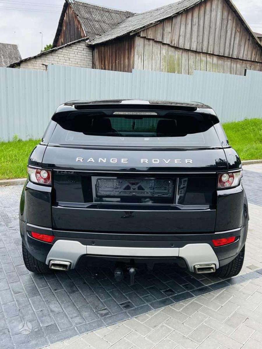 Black Land Rover Range Rover Evoque 2013 in Prienai, with an engine capacity of 2.18 L and mileage of 186 thousand km for 10999 €, photo 5 on AUTOMOTO.COM.LV