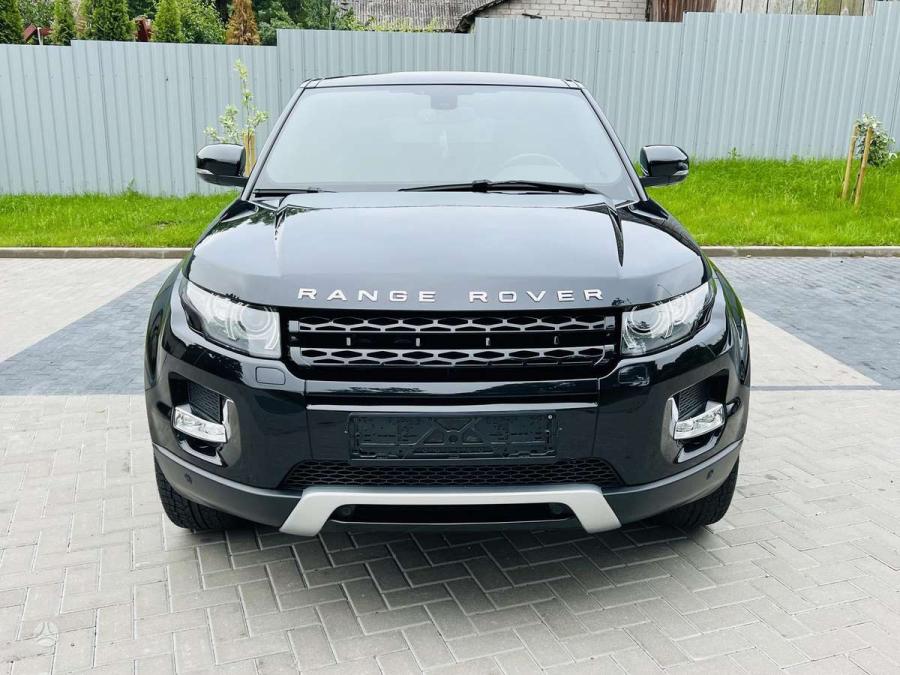 Black Land Rover Range Rover Evoque 2013 in Prienai, with an engine capacity of 2.18 L and mileage of 186 thousand km for 10999 €, photo 9 on AUTOMOTO.COM.LV