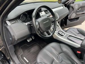 Black Land Rover Range Rover Evoque 2013 in Prienai, with an engine capacity of 2.18 L and mileage of 186 thousand km for 10999 €, photo 13 on AUTOMOTO.COM.LV