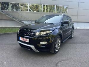 Black Land Rover Range Rover Evoque 2013 in Alytus, with an engine capacity of 2.18 L and mileage of 300 thousand km for 9600 €, photo  on AUTOMOTO.COM.LV