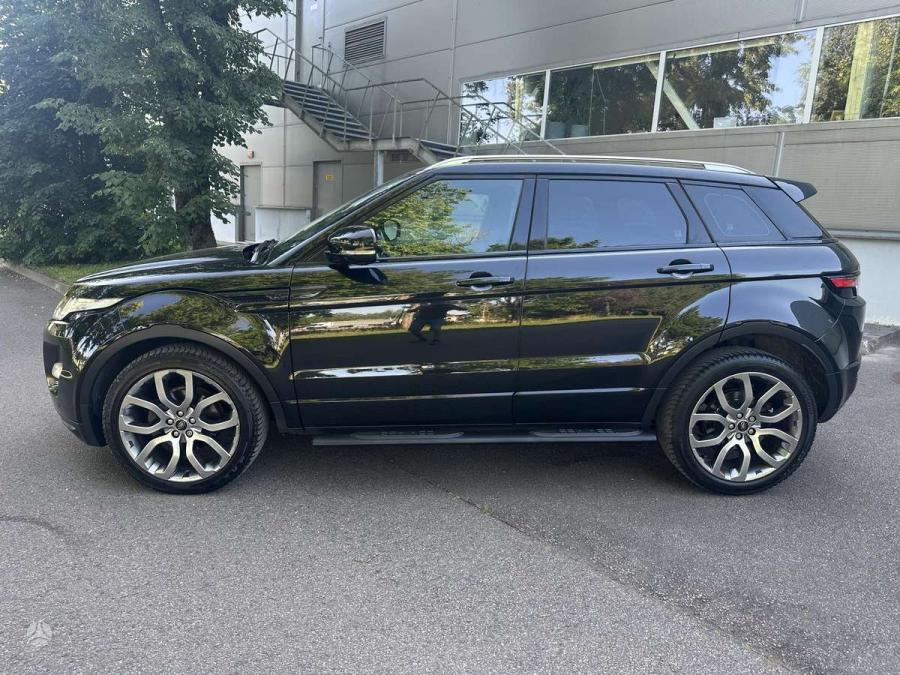 Black Land Rover Range Rover Evoque 2013 in Alytus, with an engine capacity of 2.18 L and mileage of 300 thousand km for 9600 €, photo 9 on AUTOMOTO.COM.LV