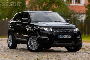 Melns Land Rover Range Rover Evoque 2013 Jelgava, ar dzinēja tilpumu 2.20 L un nobraukumu 0 tūkst. km par 10750 €, foto  vietnē AUTOMOTO.COM.LV