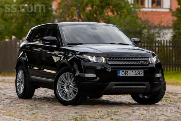 Black Land Rover Range Rover Evoque 2013 in Jelgava, with an engine capacity of 2.20 L and mileage of 0 thousand km for 10750 €, photo 1 on AUTOMOTO.COM.LV