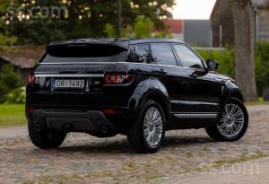 Black Land Rover Range Rover Evoque 2013 in Jelgava, with an engine capacity of 2.20 L and mileage of 0 thousand km for 10750 €, photo 4 on AUTOMOTO.COM.LV