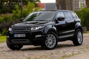 Black Land Rover Range Rover Evoque 2013 in Jelgava, with an engine capacity of 2.20 L and mileage of 0 thousand km for 10750 €, photo 5 on AUTOMOTO.COM.LV
