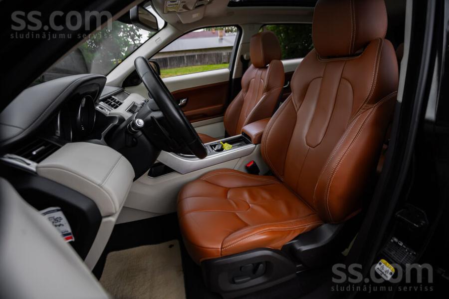 Black Land Rover Range Rover Evoque 2013 in Jelgava, with an engine capacity of 2.20 L and mileage of 0 thousand km for 10750 €, photo 6 on AUTOMOTO.COM.LV