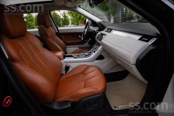 Black Land Rover Range Rover Evoque 2013 in Jelgava, with an engine capacity of 2.20 L and mileage of 0 thousand km for 10750 €, photo 7 on AUTOMOTO.COM.LV