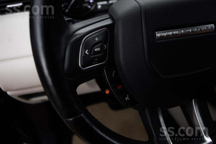 Black Land Rover Range Rover Evoque 2013 in Jelgava, with an engine capacity of 2.20 L and mileage of 0 thousand km for 10750 €, photo 19 on AUTOMOTO.COM.LV