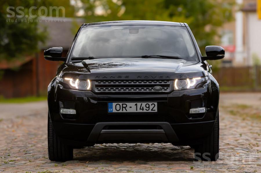 Black Land Rover Range Rover Evoque 2013 in Jelgava, with an engine capacity of 2.20 L and mileage of 0 thousand km for 10750 €, photo 22 on AUTOMOTO.COM.LV