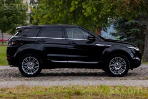 Black Land Rover Range Rover Evoque 2013 in Jelgava, with an engine capacity of 2.20 L and mileage of 0 thousand km for 10750 €, photo 24 on AUTOMOTO.COM.LV