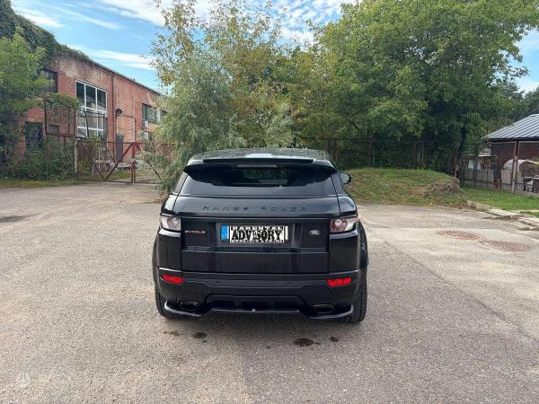 Black Land Rover Range Rover Evoque 2013 in Kaunas, with an engine capacity of 2.00 L and mileage of 198 thousand km for 11000 €, photo 4 on AUTOMOTO.COM.LV