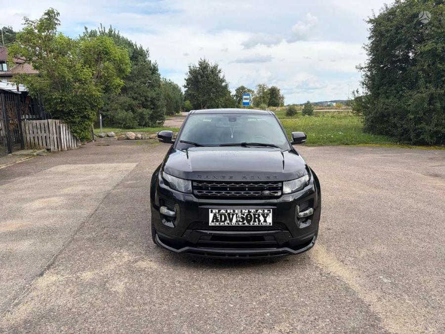 Melns Land Rover Range Rover Evoque 2013 Kauņa, ar dzinēja tilpumu 2.00 L un nobraukumu 198 tūkst. km par 11000 €, foto 6 vietnē AUTOMOTO.COM.LV