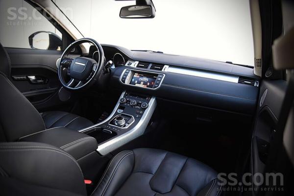 Melns Land Rover Range Rover Evoque 2014 Tukums, ar dzinēja tilpumu 2.20 L un nobraukumu 179 tūkst. km par 13490 €, foto 5 vietnē AUTOMOTO.COM.LV