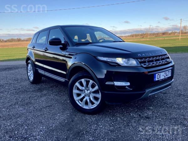 Black Land Rover Range Rover Evoque 2014 in Talsi, with an engine capacity of 2.20 L and mileage of 249 thousand km for 12500 €, photo 1 on AUTOMOTO.COM.LV