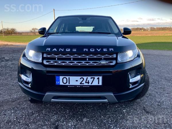 Black Land Rover Range Rover Evoque 2014 in Talsi, with an engine capacity of 2.20 L and mileage of 249 thousand km for 12500 €, photo 8 on AUTOMOTO.COM.LV