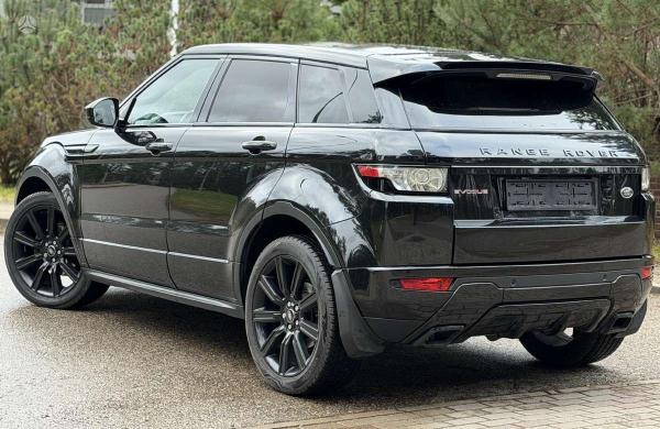 Melns Land Rover Range Rover Evoque 2014 Utena, ar dzinēja tilpumu 2.18 L un nobraukumu 208 tūkst. km par 12600 €, foto 7 vietnē AUTOMOTO.COM.LV