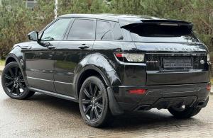 Black Land Rover Range Rover Evoque 2014 in Utena, with an engine capacity of 2.18 L and mileage of 208 thousand km for 12600 €, photo 7 on AUTOMOTO.COM.LV