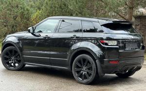 Black Land Rover Range Rover Evoque 2014 in Utena, with an engine capacity of 2.18 L and mileage of 208 thousand km for 12600 €, photo 8 on AUTOMOTO.COM.LV