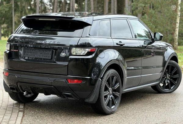Melns Land Rover Range Rover Evoque 2014 Utena, ar dzinēja tilpumu 2.18 L un nobraukumu 208 tūkst. km par 12600 €, foto 9 vietnē AUTOMOTO.COM.LV