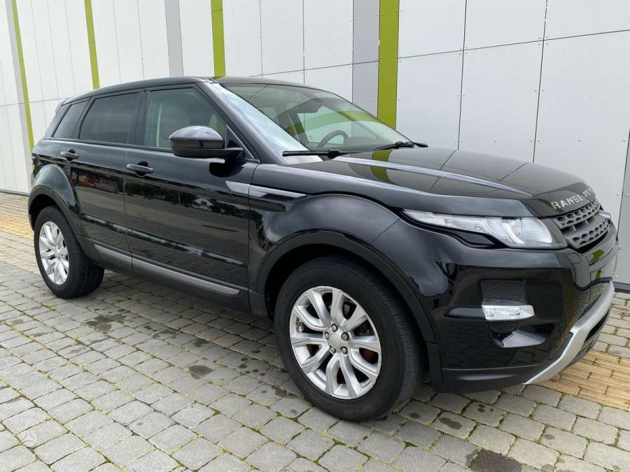 Melns Land Rover Range Rover Evoque 2014 Raseiniai, ar dzinēja tilpumu 2.18 L un nobraukumu 232 tūkst. km par 9900 €, foto 3 vietnē AUTOMOTO.COM.LV