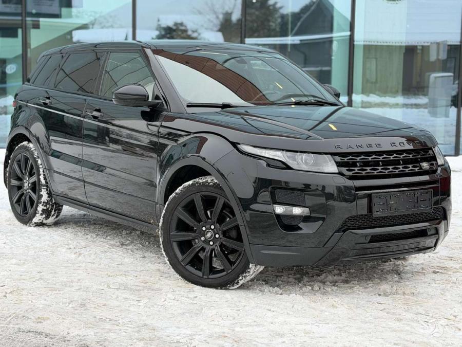 Melns Land Rover Range Rover Evoque 2014 Utena, ar dzinēja tilpumu 2.18 L un nobraukumu 208 tūkst. km par 12700 €, foto 5 vietnē AUTOMOTO.COM.LV
